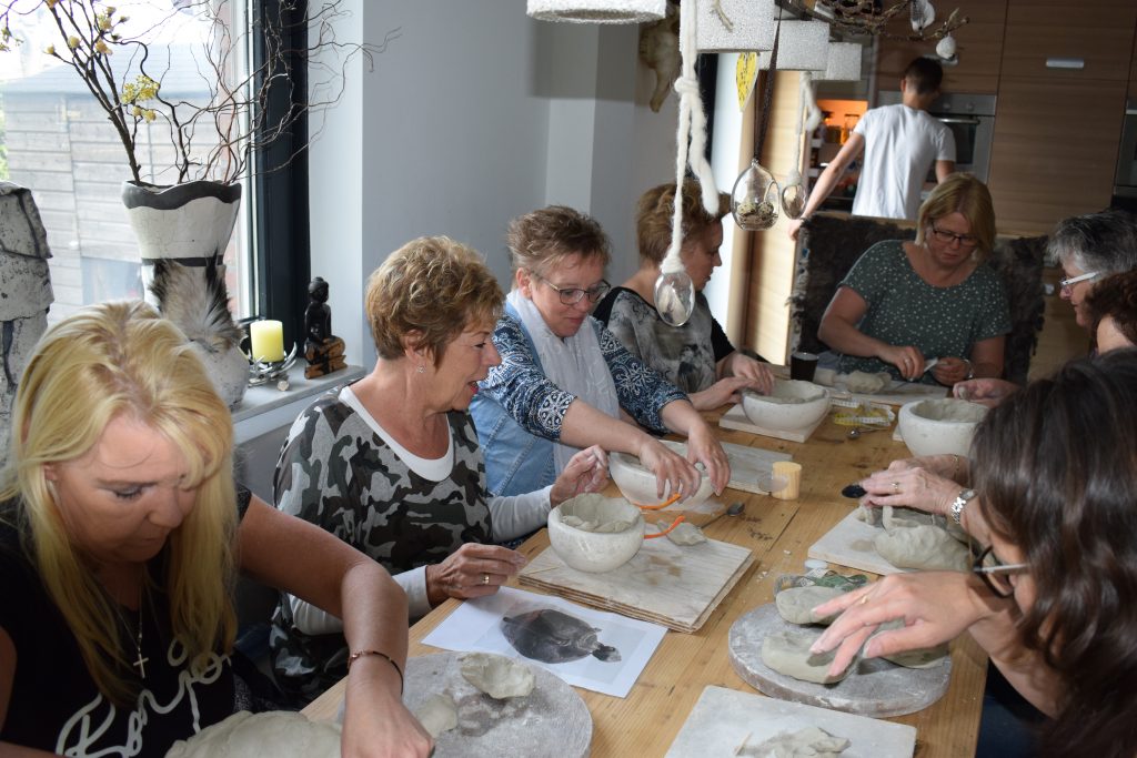 Zelf raku stoken - Raku Experience